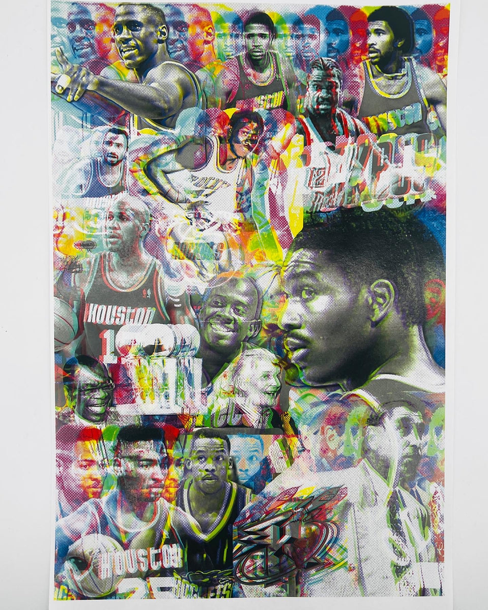 Houston Rockets x CAMH Poster Project Catalogue & All Legends Poster ...