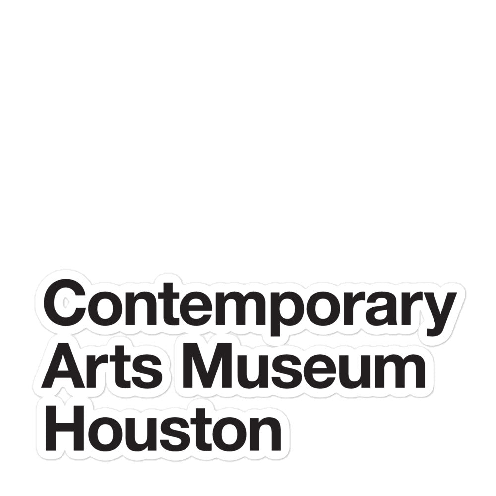 CAMH Stickers – Contemporary Arts Museum Houston Shop